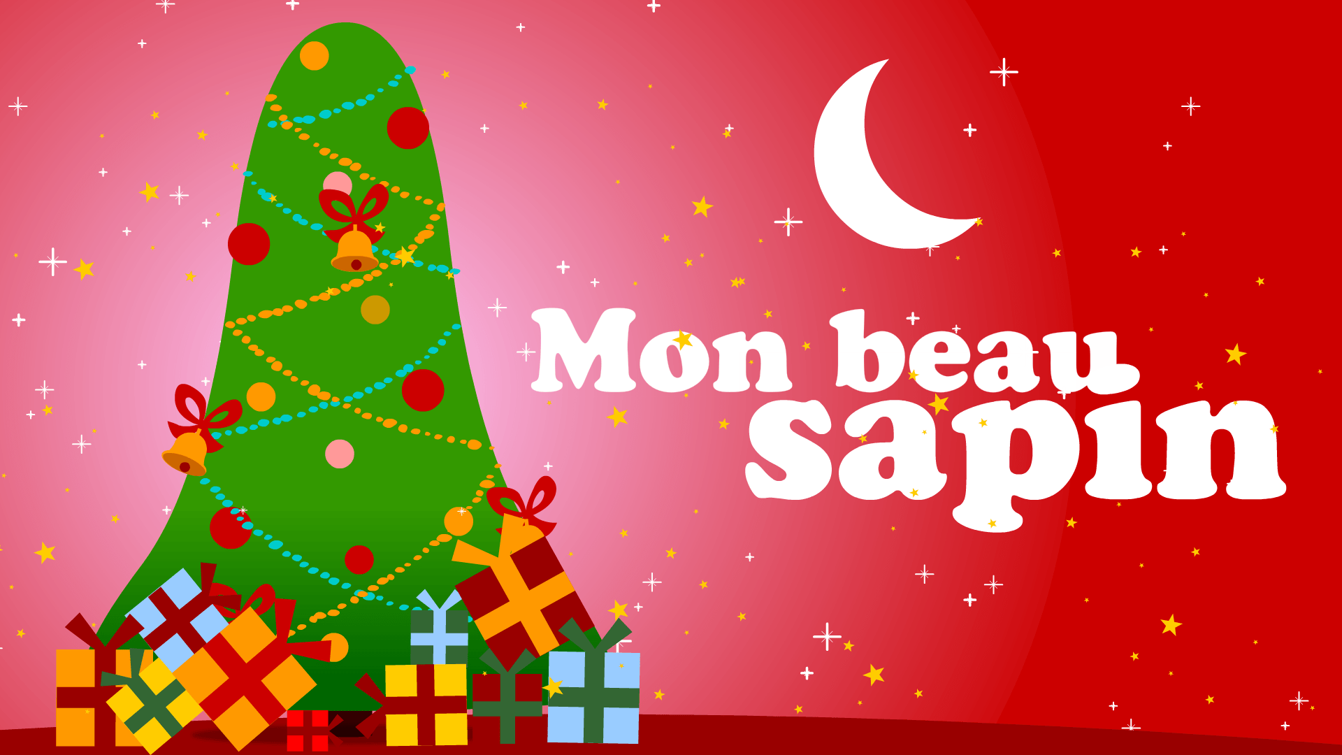 Mon beau sapin chanson de Noël pour bébé et écoles maternelles